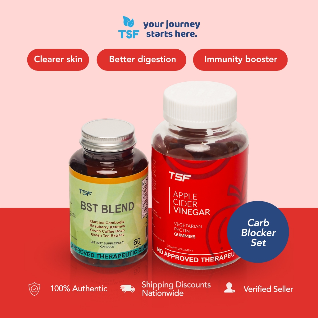 TSF Carb Blocker - 30-Day Supply | Weight Management Supplement Combo ...