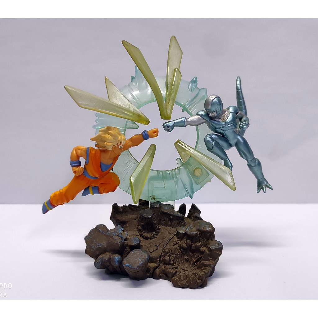 Dragon Ball Z LOG BOX GOKU AND METAL COOLER AUTHENTIC LOOSE Figure ...