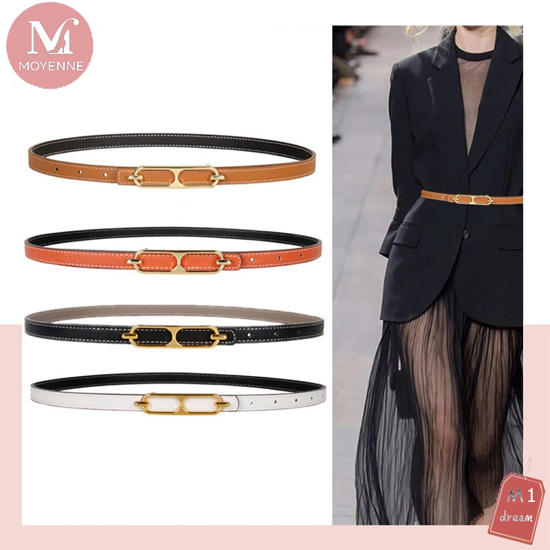 Double-sided use belt, Fashion Women Lady's Belts Leather Metal Buckle ...