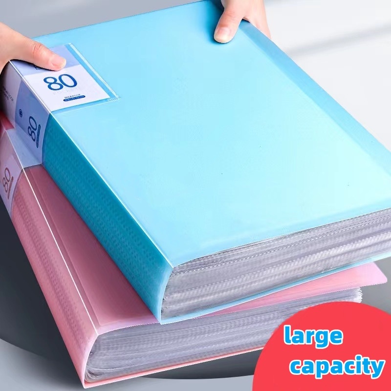 A4 Large Capacity Transparent Folder Paper Storage Multi-Layer File ...