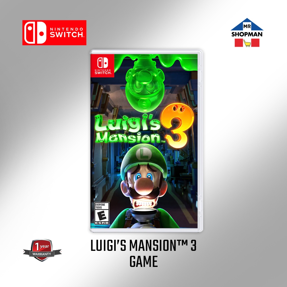 Nintendo Switch Luigi's Mansion 3 Game Luigi | Shopee Philippines