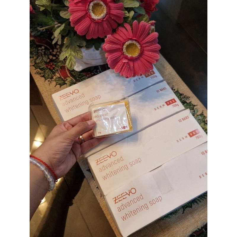 ZEEVO Advance Whitening Soap (Box) | Shopee Philippines