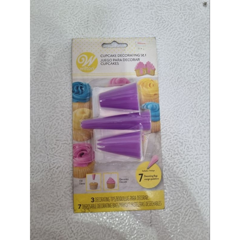 Wilton Cupcake Decorating Set | Shopee Philippines