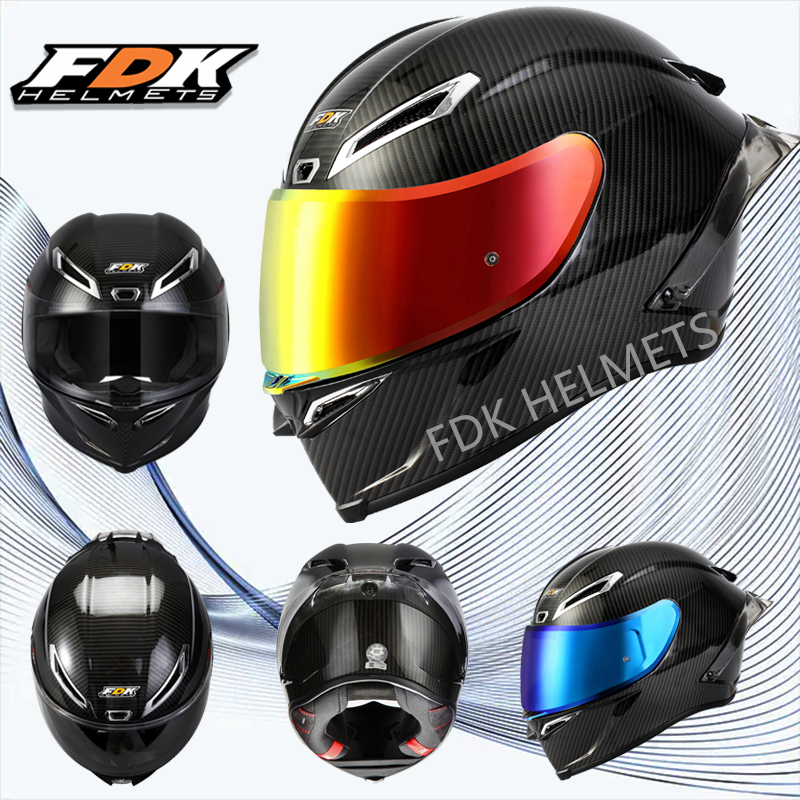 FDK Helmet Full Face Motorcycle Helmet With ICC | Shopee Philippines