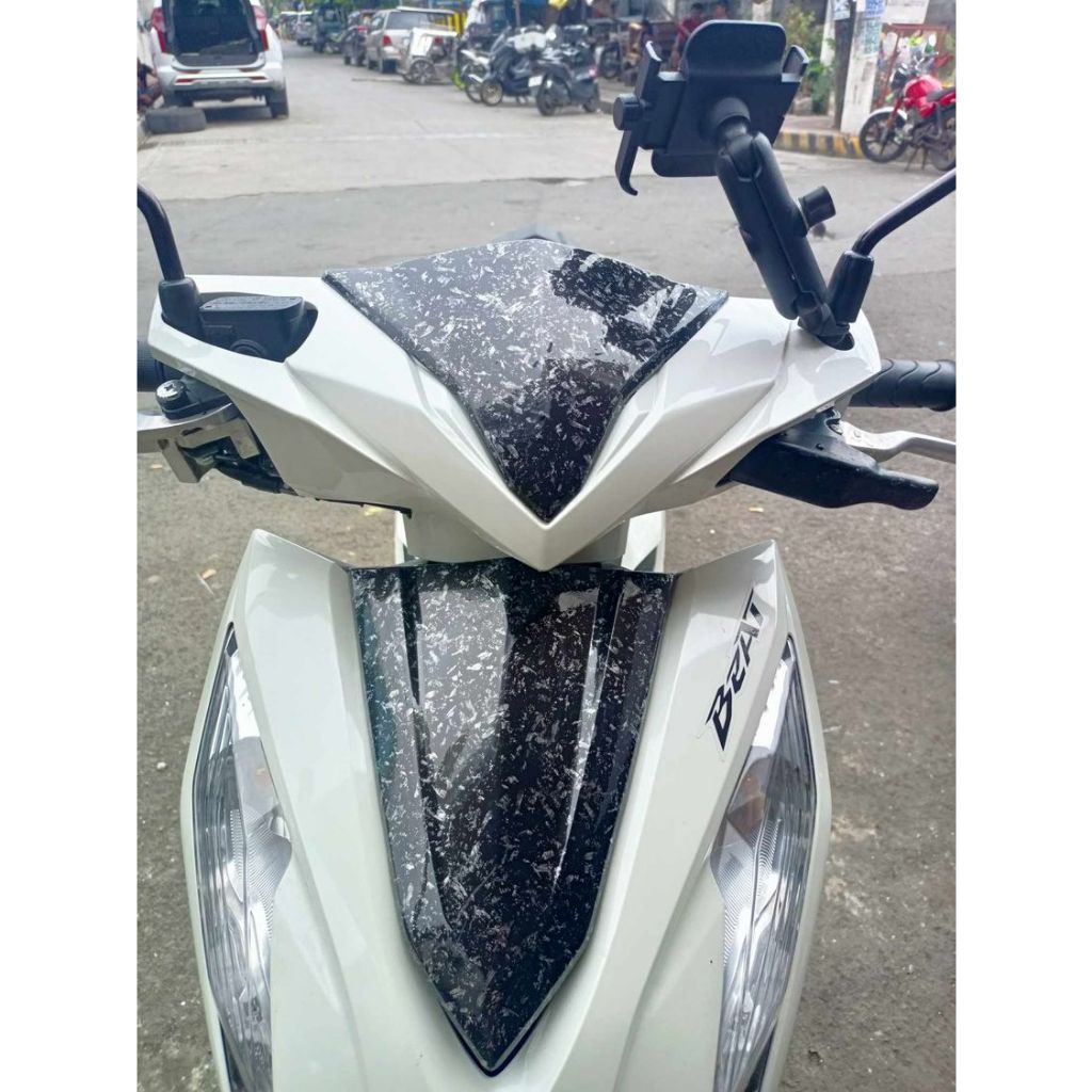 honda beat v3 front panel and visor decals sticker | Shopee Philippines