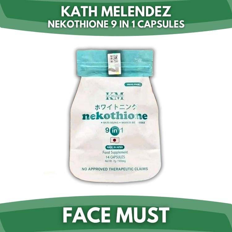 Nekothione Capsule Sachet 14 Caps By Kat Melendez | Shopee Philippines