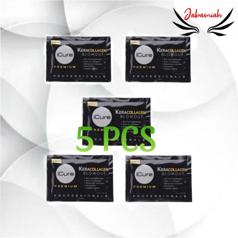 (5 Pcs) Icure Keracollagen Blowout 35ml Sachet | Shopee Philippines