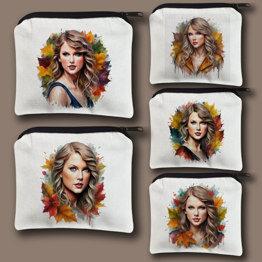 Taylor Swift Design Useful Coin Purse Wallet Storage for Essentials ...