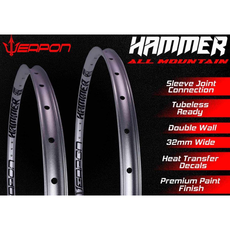 Weapon HAMMER Rim. Sold by pair | Shopee Philippines