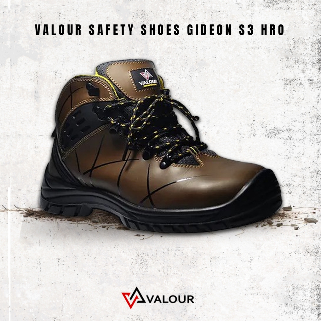 Valour Safety Shoes Gideon S3 HRO | Shopee Philippines