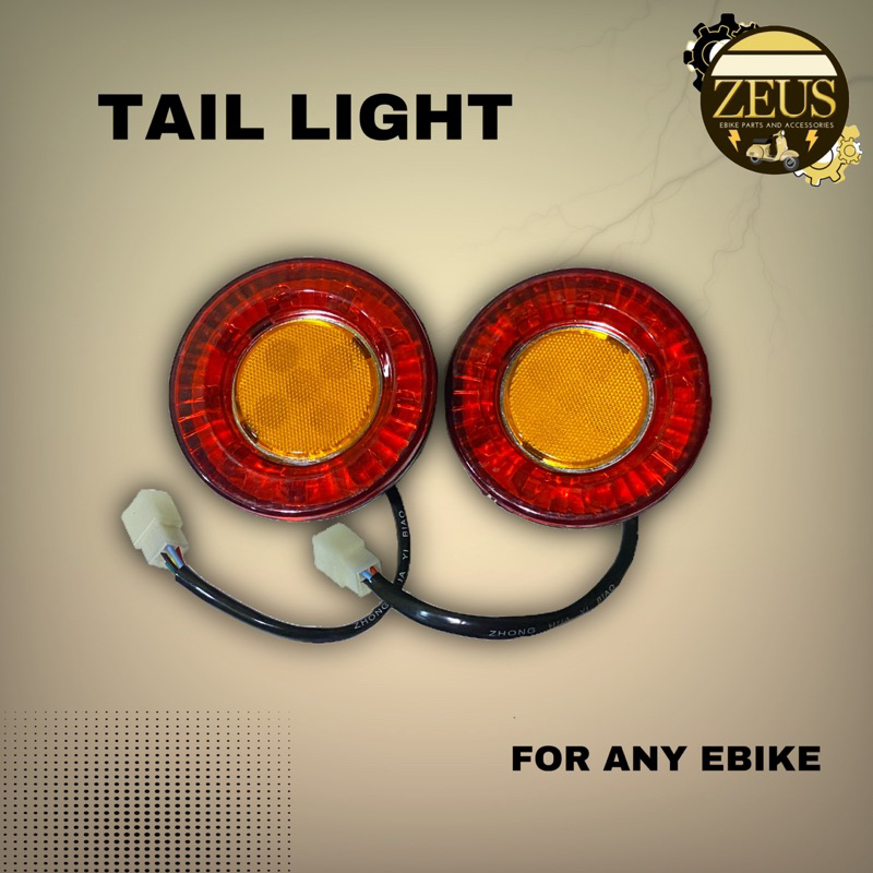 EBIKE TAIL LIGHT 48V-60V UNIVERSAL | Shopee Philippines