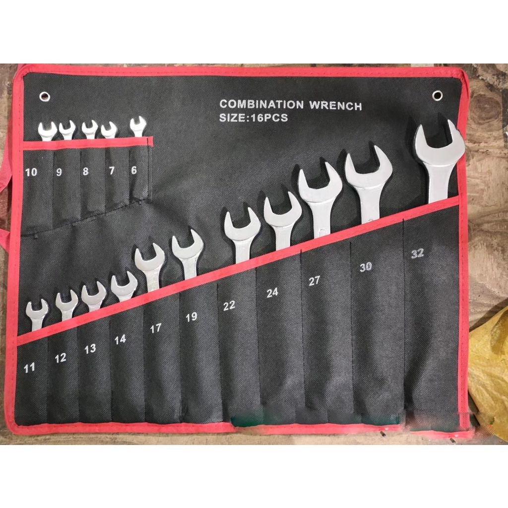 Combination Wrench Tool Set 16pcs 8-32mm Professional Dual Purpose ...