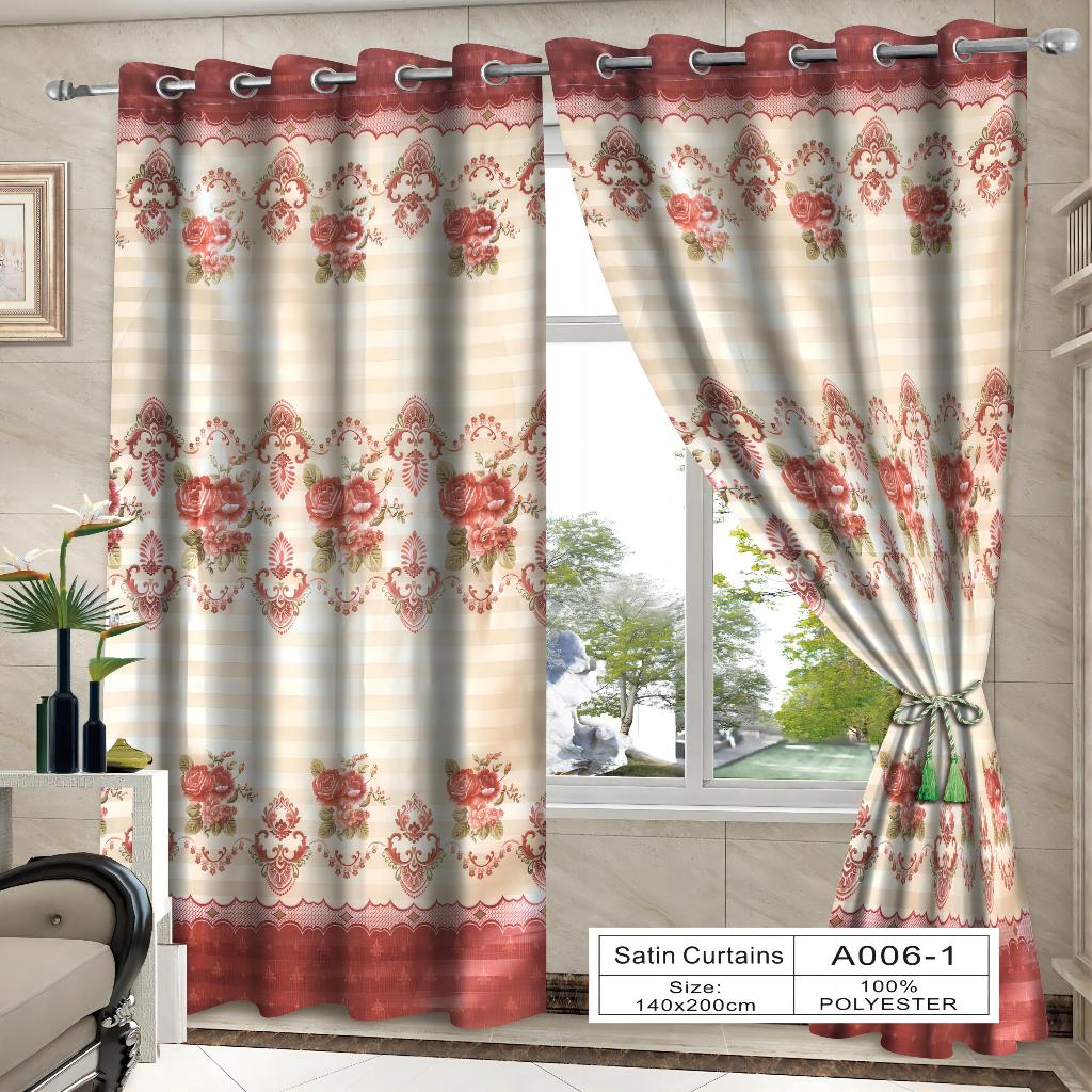 Curtain Windows Curtain Kurtina Sa Bintana Elegant Curtain For Window ...