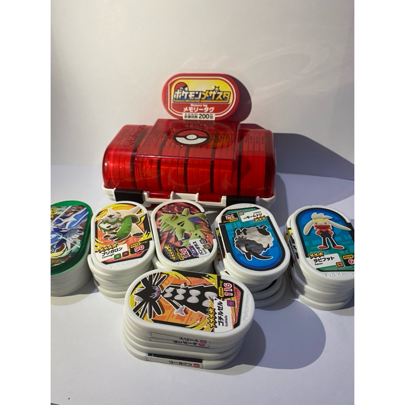 114 Pcs Pokemon Chips with Case | Shopee Philippines