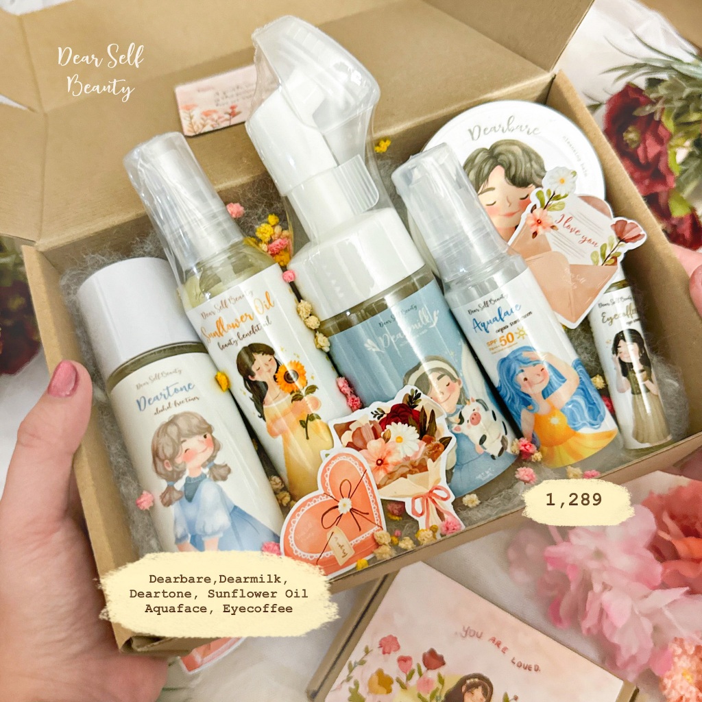 Dear Self Beauty Valentine Bundle (Dearbare, Dearmilk, Deartone ...
