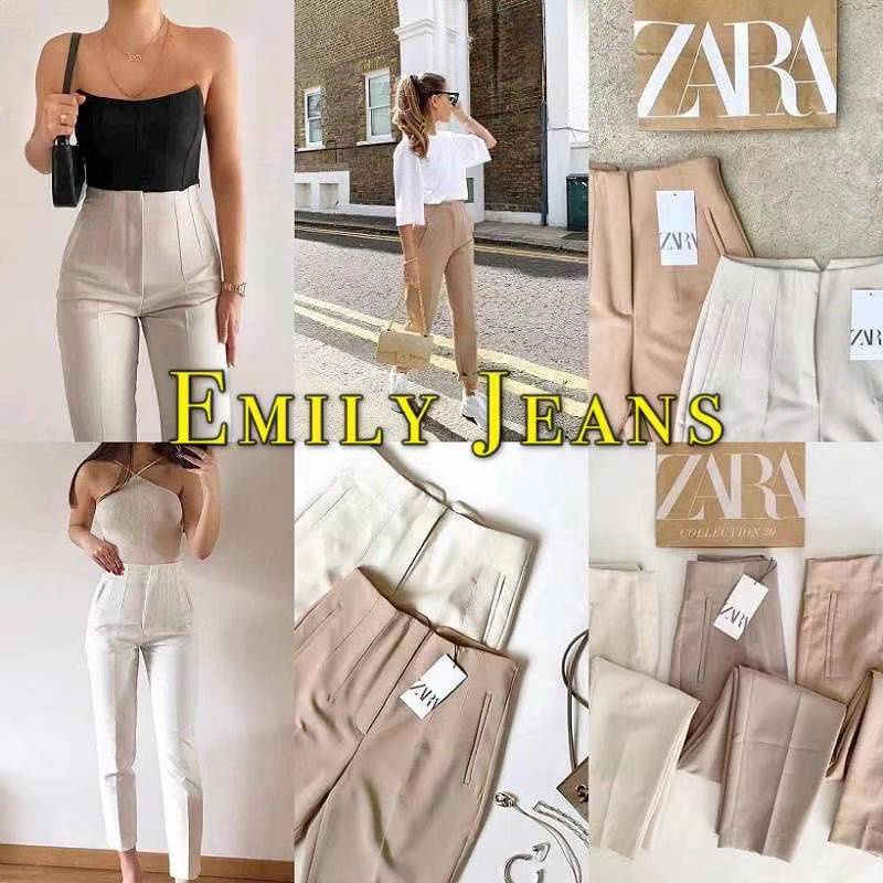 EMILY Dupe INSPIRED Trouser Pants BESTSELLER 10318 | Shopee Philippines