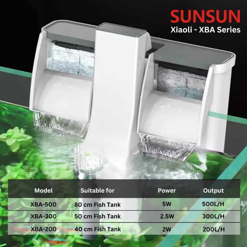 SUNSUN Xiaoli - XBA Series Hanging Filter | Shopee Philippines