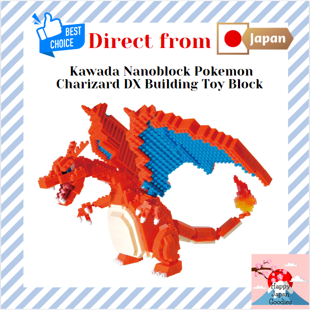 [Direct from JAPAN] Kawada Nanoblock Pokemon Charizard DX Building Toy Block | Shopee Philippines