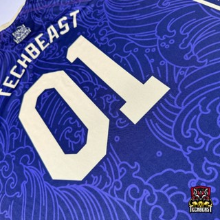 Kanagawa Full Sublimation Basketball Jersey Techbeast ( CUSTOM NAME + NUMBER ) | Shopee Philippines