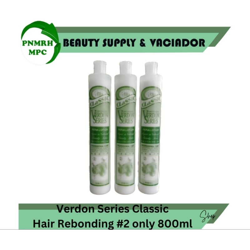 Verdon Series Classic Hair Rebonding #2 only 800ml | Shopee Philippines