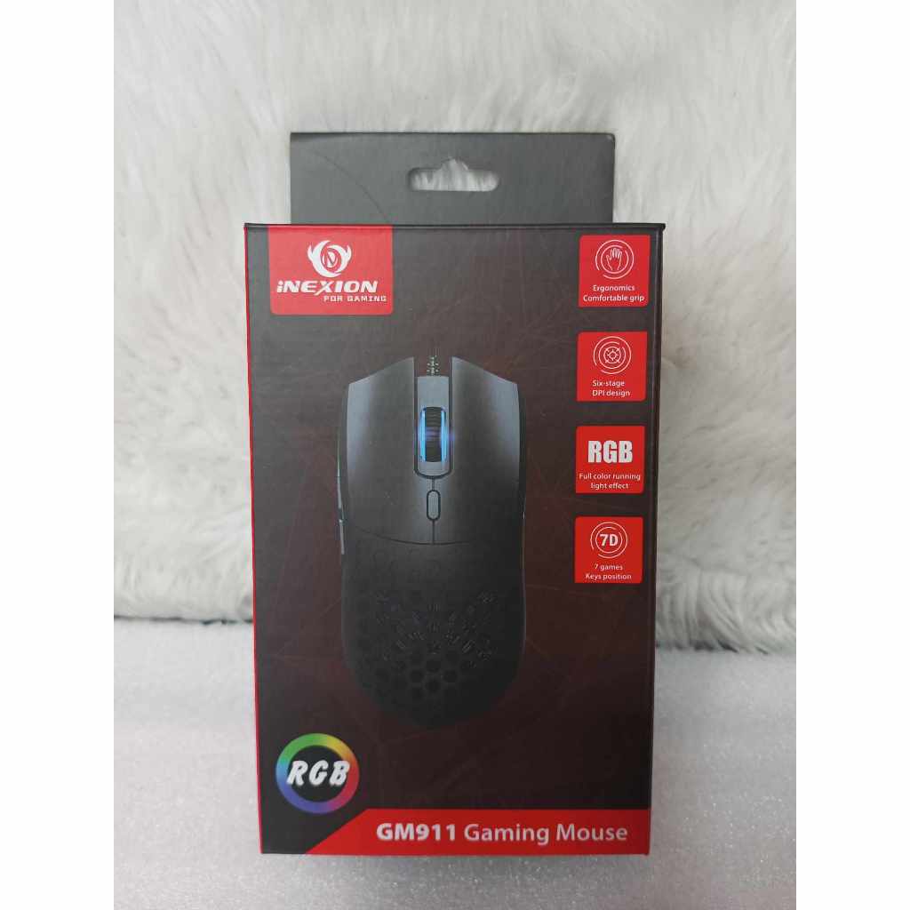NEXION GM-911/ GM-9123 / GM-901 RGB GAMING MOUSE | Shopee Philippines