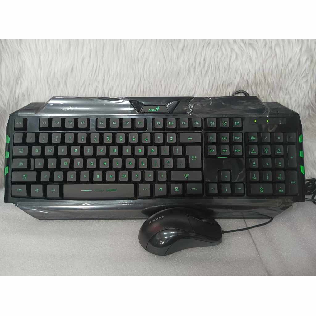 Genius Keyboard And Mouse Bundle Black Shopee Philippines 