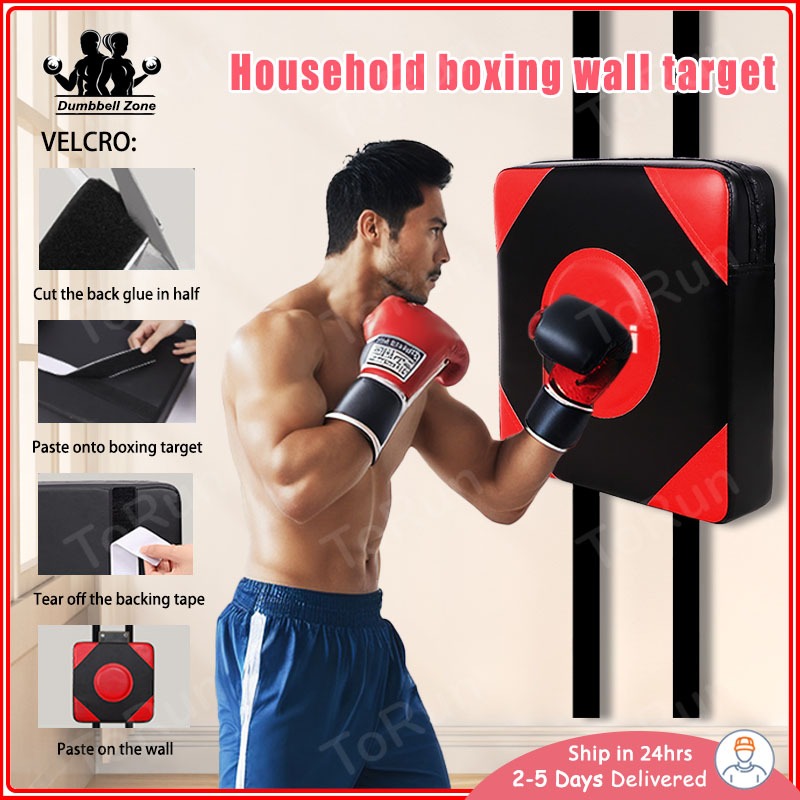 Boxing target strength training with wall padding Boxing pad protection ...
