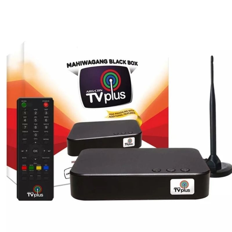 ABS-CBN TV PLUS Complete set brandnew mahiwagang black box digital tv ...