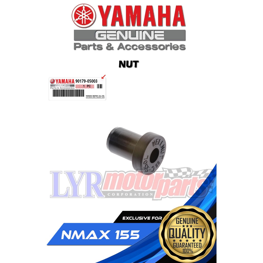 YAMAHA GENUINE WINDSHIELD / VISOR NUT FOR NMAX 155 ( 90179-05003 ...