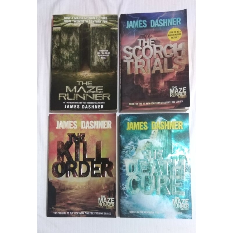 JAMES DASHNER, THE SCORCH TRIALS, THE KILL ORDER, THE MAZE RUNNER, THE ...