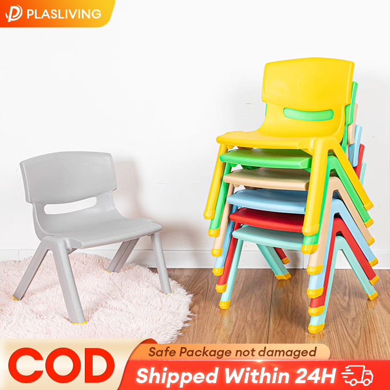 [Thickened] Children's Chair Stackable Bench and Kids' Chairs ...