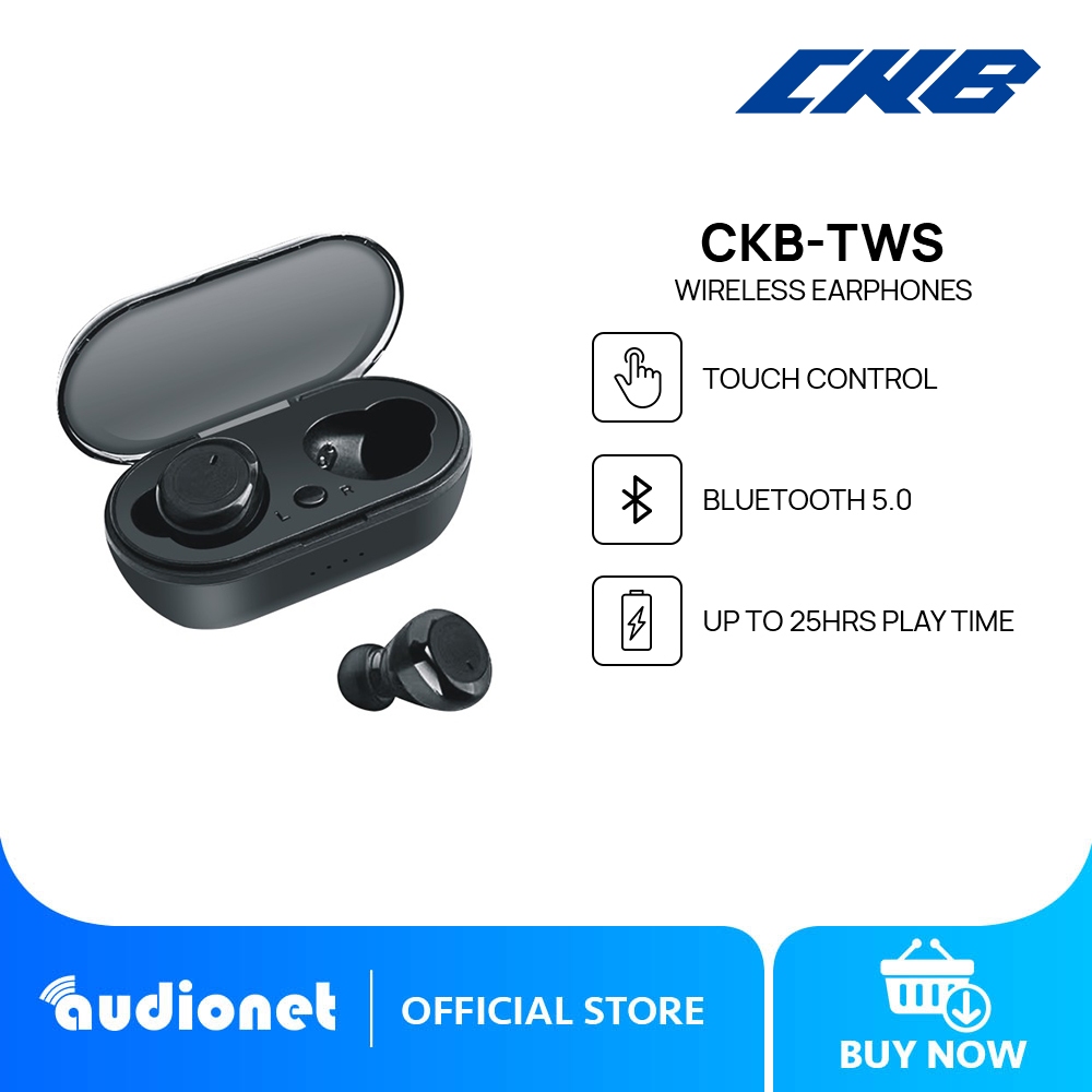 CKB-TWS2 Wireless Earphone | Touch Control | Bluetooth 5.0 | Gaming ...