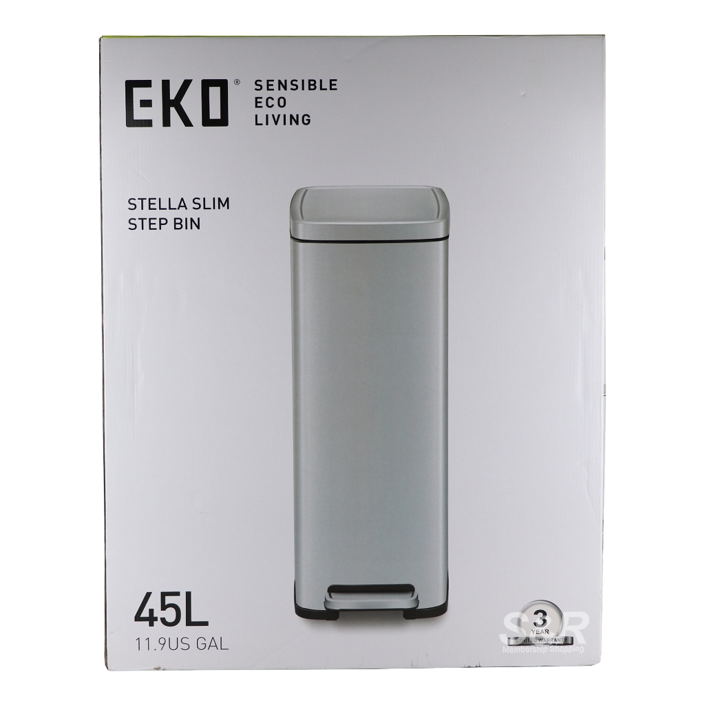 EKO Stella Slim Step Bin 45L | Shopee Philippines