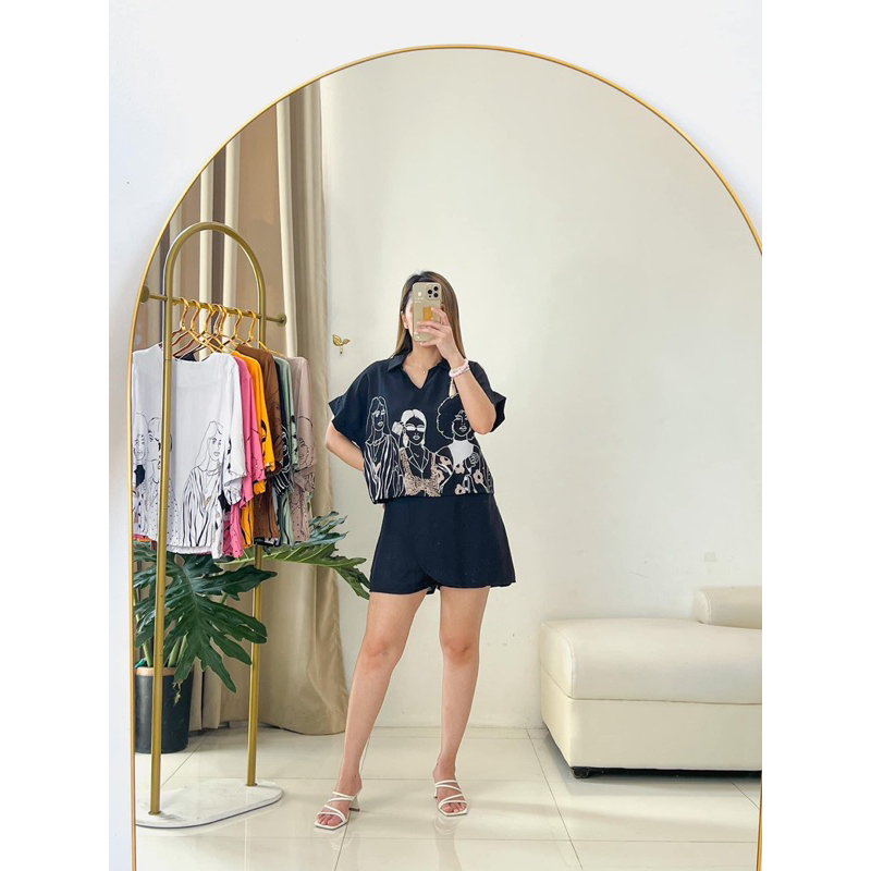 Karen Top and Skort Set | Shopee Philippines