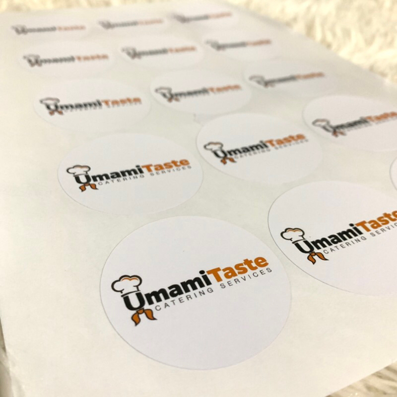 Sticker Printing A4 Sheet Product Labels Logo Customize Print Stickers ...