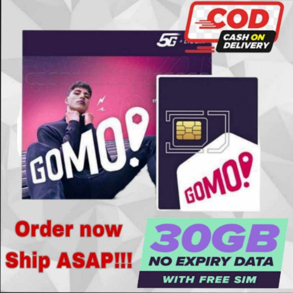 * SALE * Gomo simcard with 30gb No Expiry ( Fast Delivery ) | Shopee Philippines