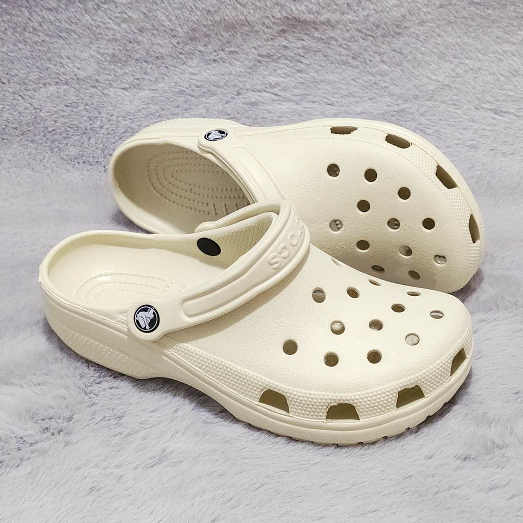 Crocs classic clogs flat solid color couple sandals non-slip slippers ...