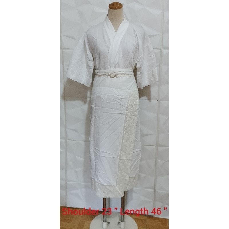 Juban Kimono Underwear with belt Japan Surplus | Shopee Philippines
