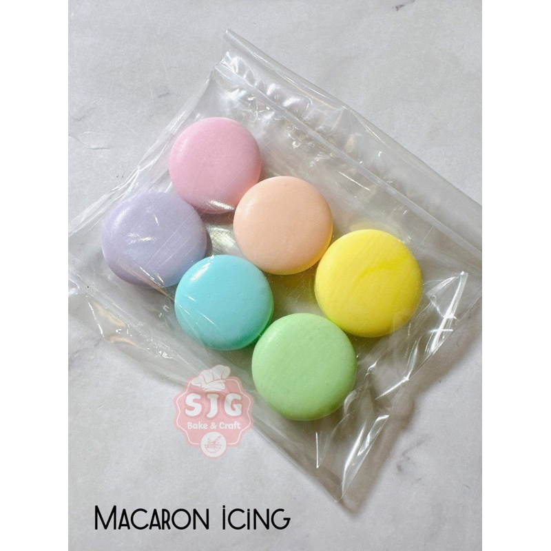 JM edible gumpaste topper candy land macaron ice cream donut lollipop | Shopee Philippines