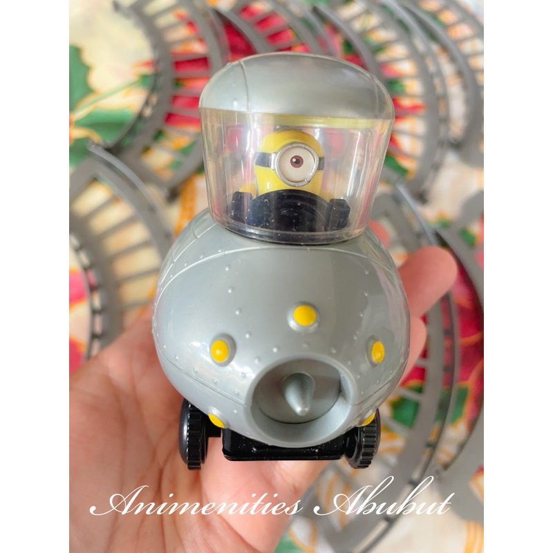 Minion Despicable Me Car Rail Model (Loose ) Complete Set | Shopee ...