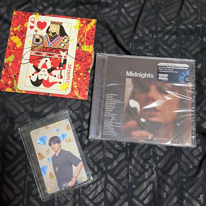 Midnights The Late Night Edition CD + Signed Ed Sheeran Joke & The ...