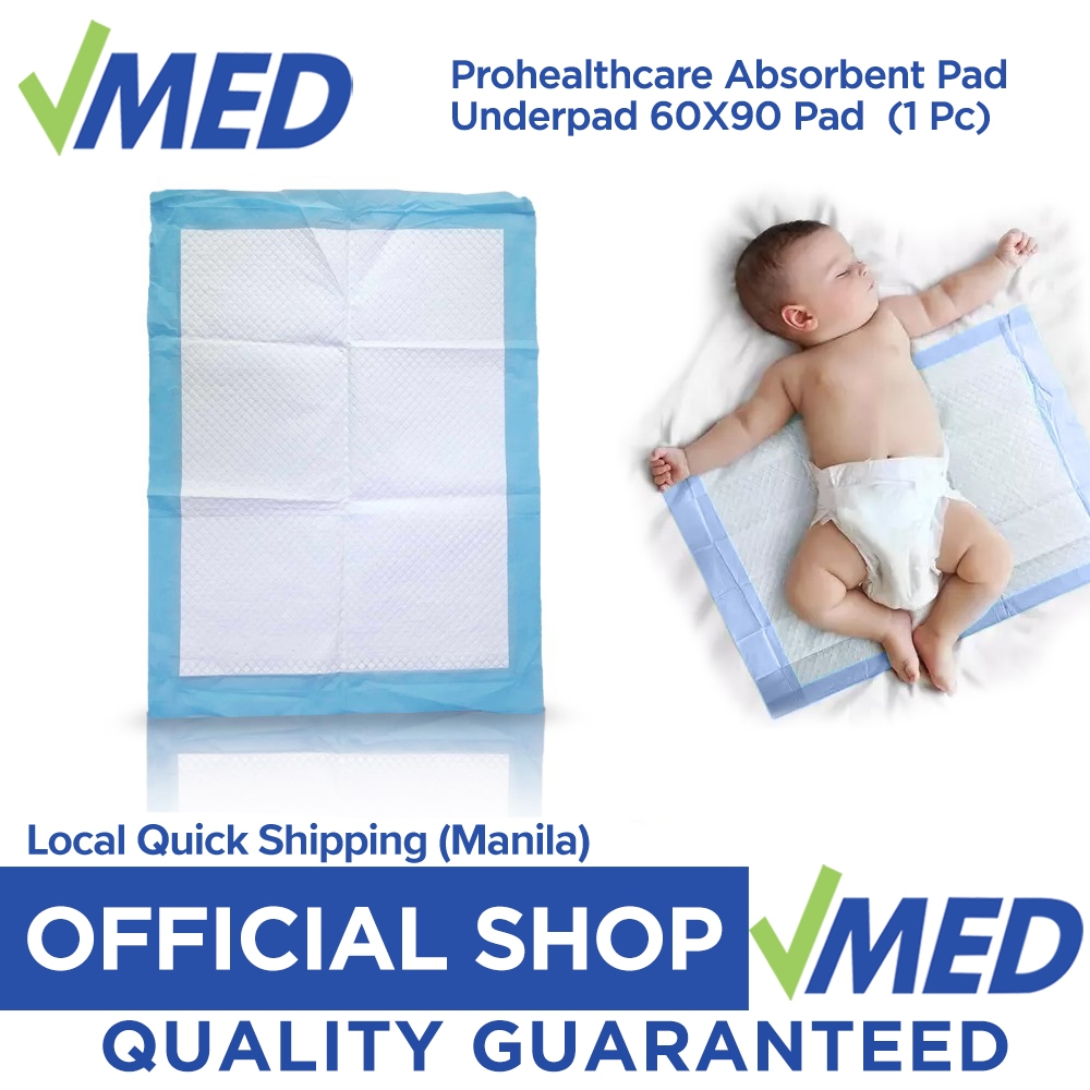 VMED Prohealthcare Underpad 60X90 Pad (1Pc) | Shopee Philippines