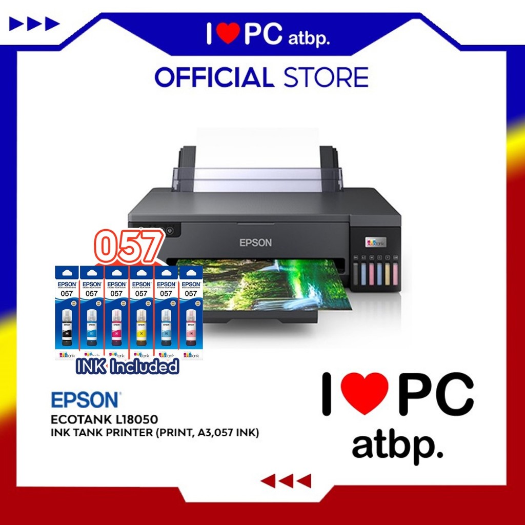 Epson EcoTank L18050 Ink Tank Printer (Print, A3,057 Ink) | Shopee ...