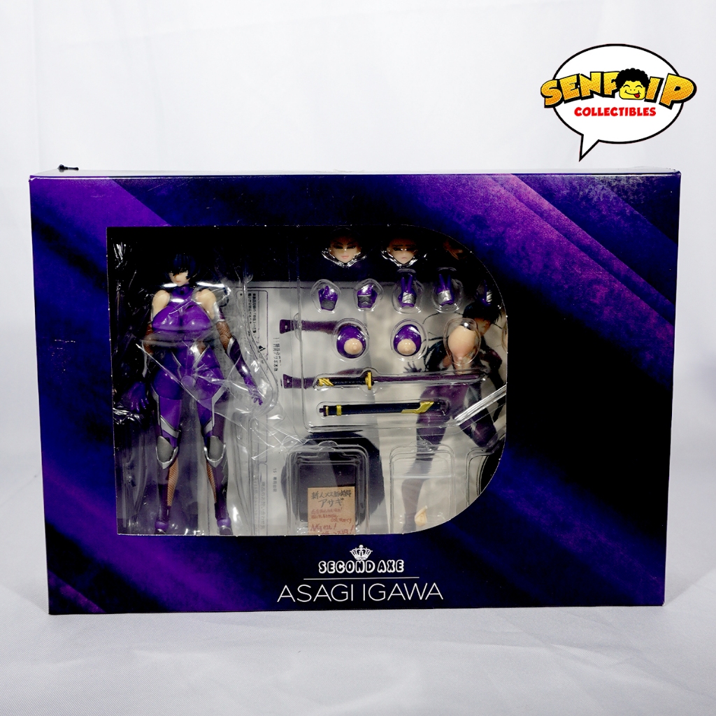 HQKO Native SECOND AXE ACTION Taimanin Igawa Asagi Action Figure ...