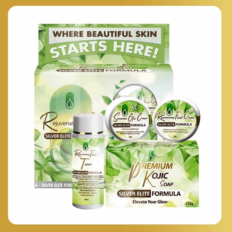 Droplets of Nature Rejuvenating Set Green Box Silver Elite Formula ...