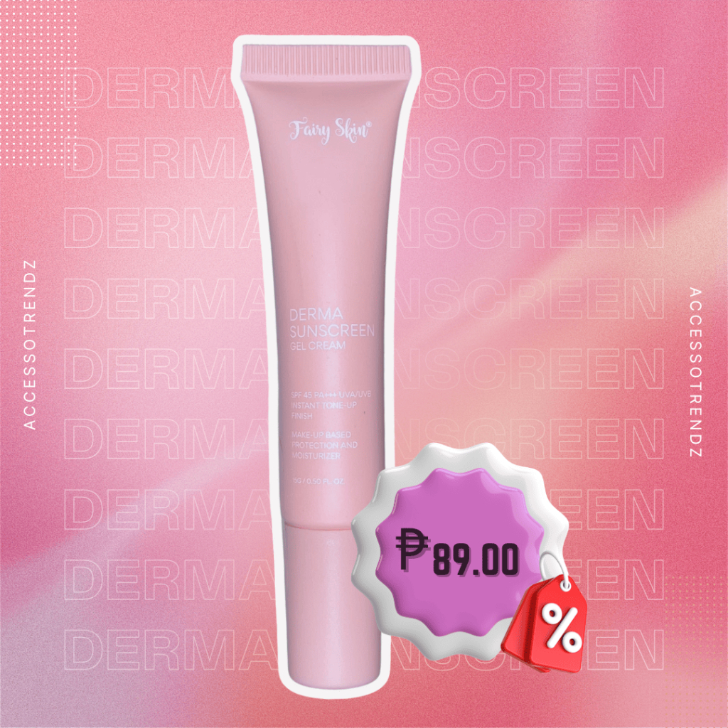 Fairy Skin Derma Sunscreen Gel Cream | Shopee Philippines