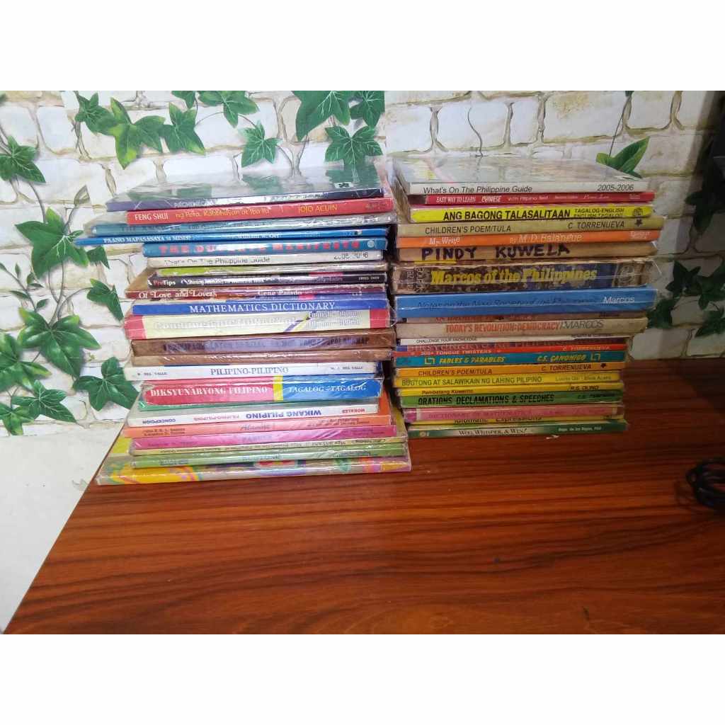 PB86 FILIPINIANA >> Filipino Authored Books ( Pre-loved) | Shopee ...