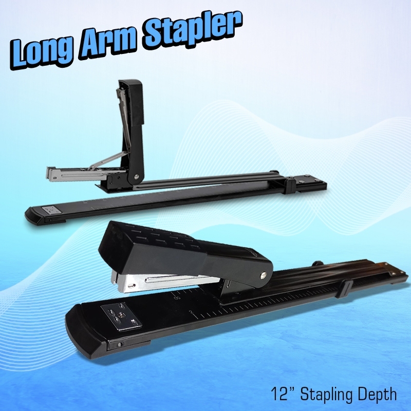 Deli 0334 Long Arm Stapler 12 inches Stapling Depth | Shopee Philippines