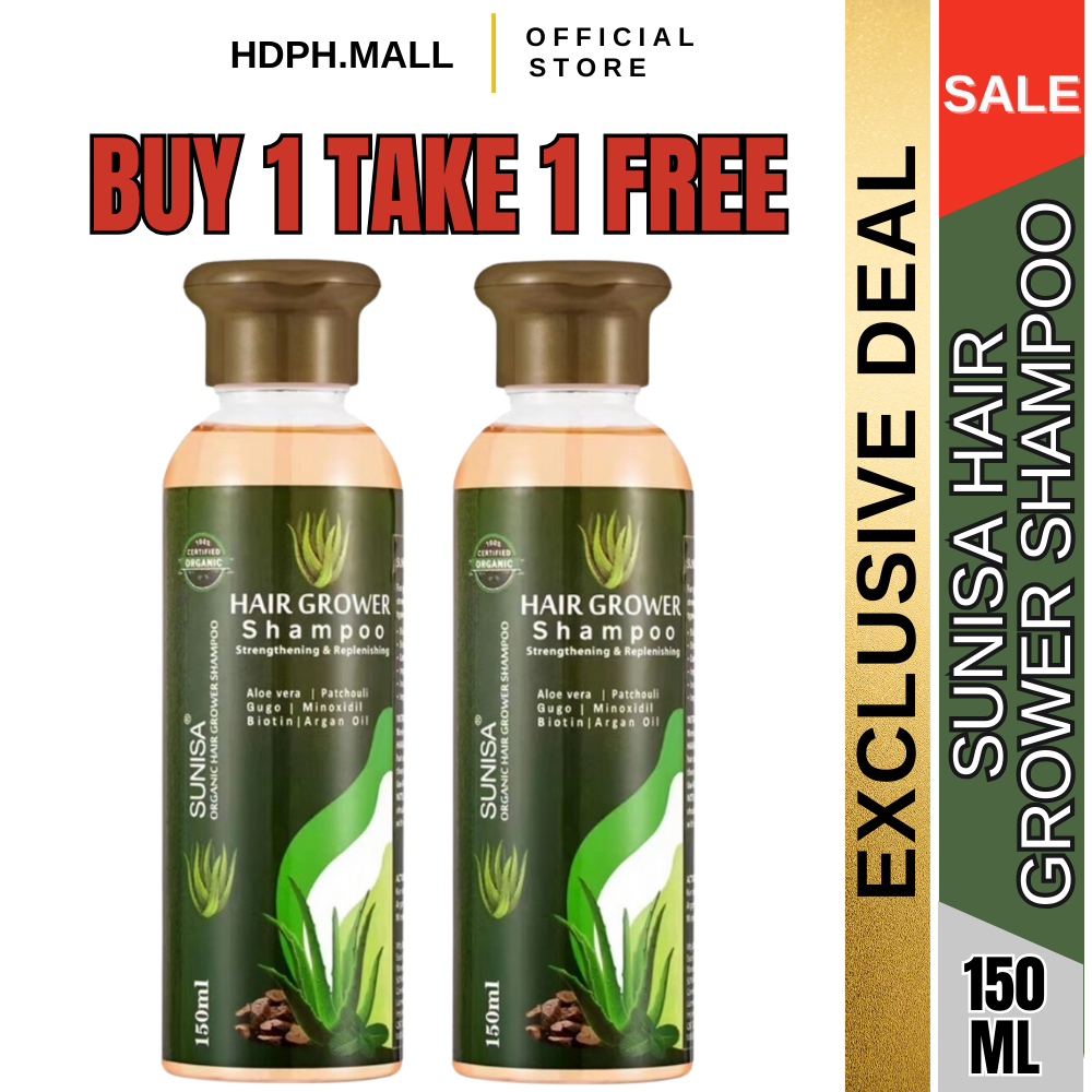 Buy 1 Take 1 Sunisa Hair Grower Shampoo Aloe Vera Shampoo Strengthening