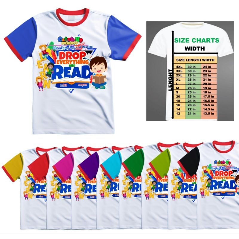 CATCH - UP FRIDAYS SUBLIMATED SHIRTS Design #1 | Shopee Philippines